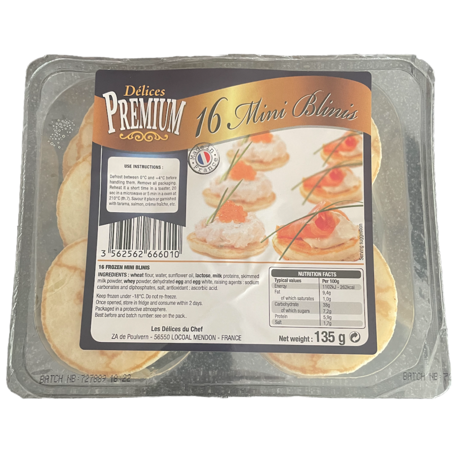 Buy French Blinis Online | Best Imported/Domestic | Caviar Select ...